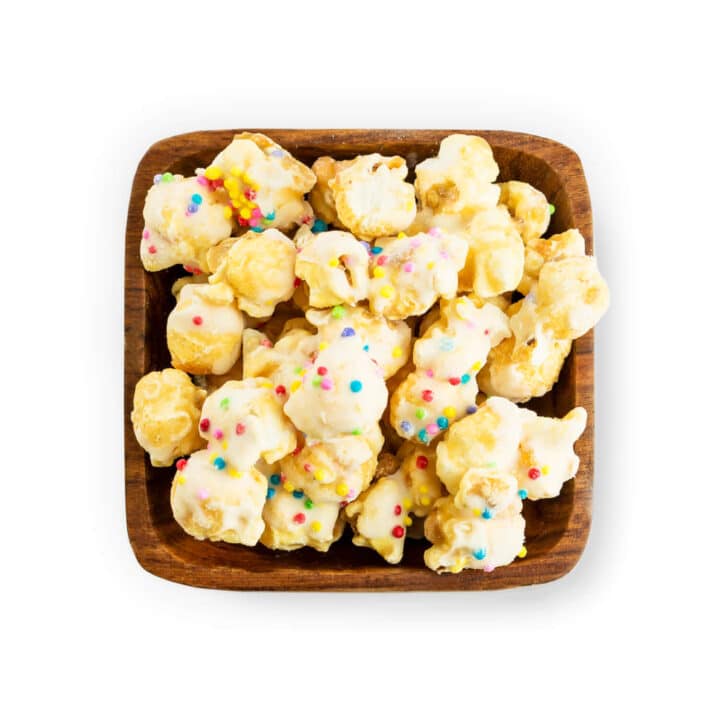 Party Time Artisanal Popcorn • Gourmet Birthday Cake Flavor • Popinsanity