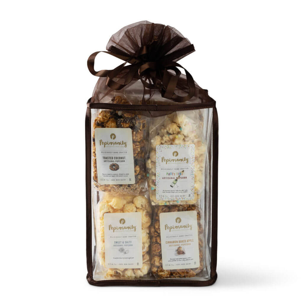 Shop Gourmet Popcorn Gifts • Luxury Popcorn Flavors • Popinsanity