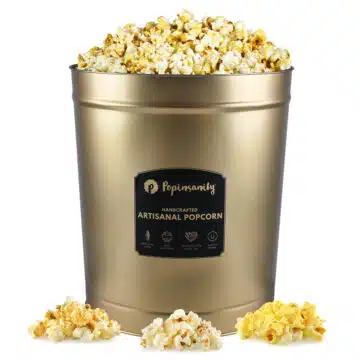 Oprah's Favorite Gourmet Popcorn Tin • 2 Gallon / 3 Flavors • Popinsanity