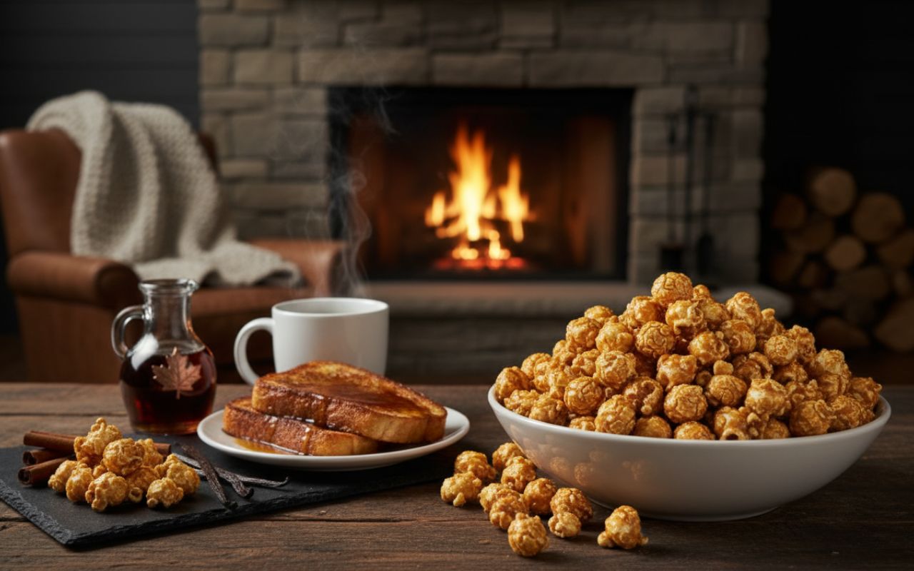 Maple French Toast Gourmet Popcorn • Flavored Popcorn • Popinsanity